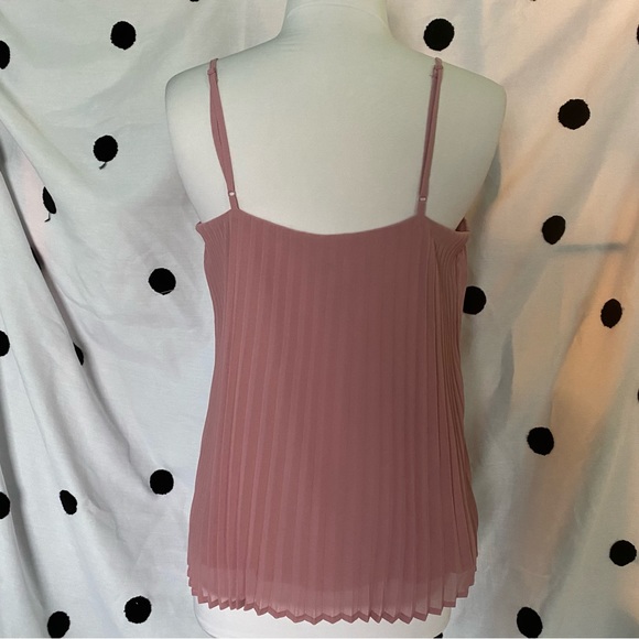 a new day | Tops | A New Day Pink Spaghetti Strap Pleated Pleats ...